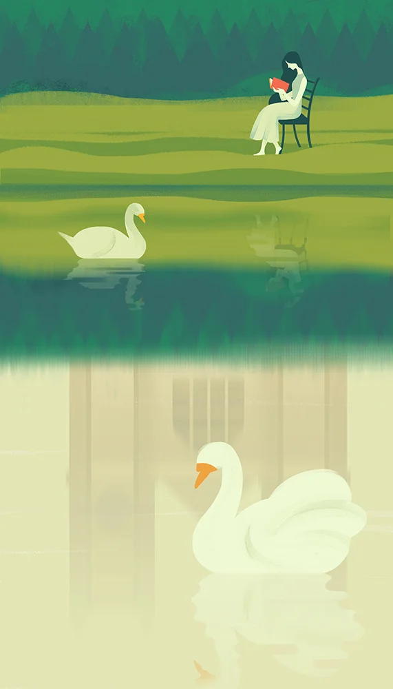 It's Reading Time — JASU HU Illustration & Book