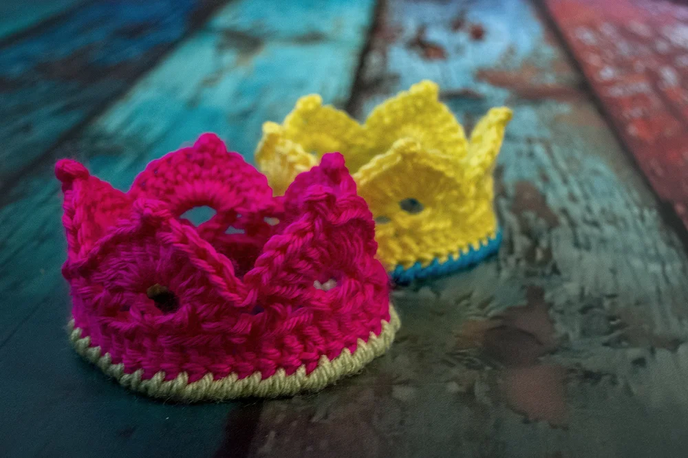 Finished: Newborn Baby Crown Photo Props - Jenn Likes Yarn