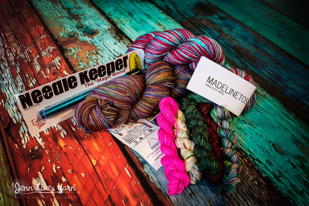 Review: 2014 November KnitCrate - Jenn Likes Yarn