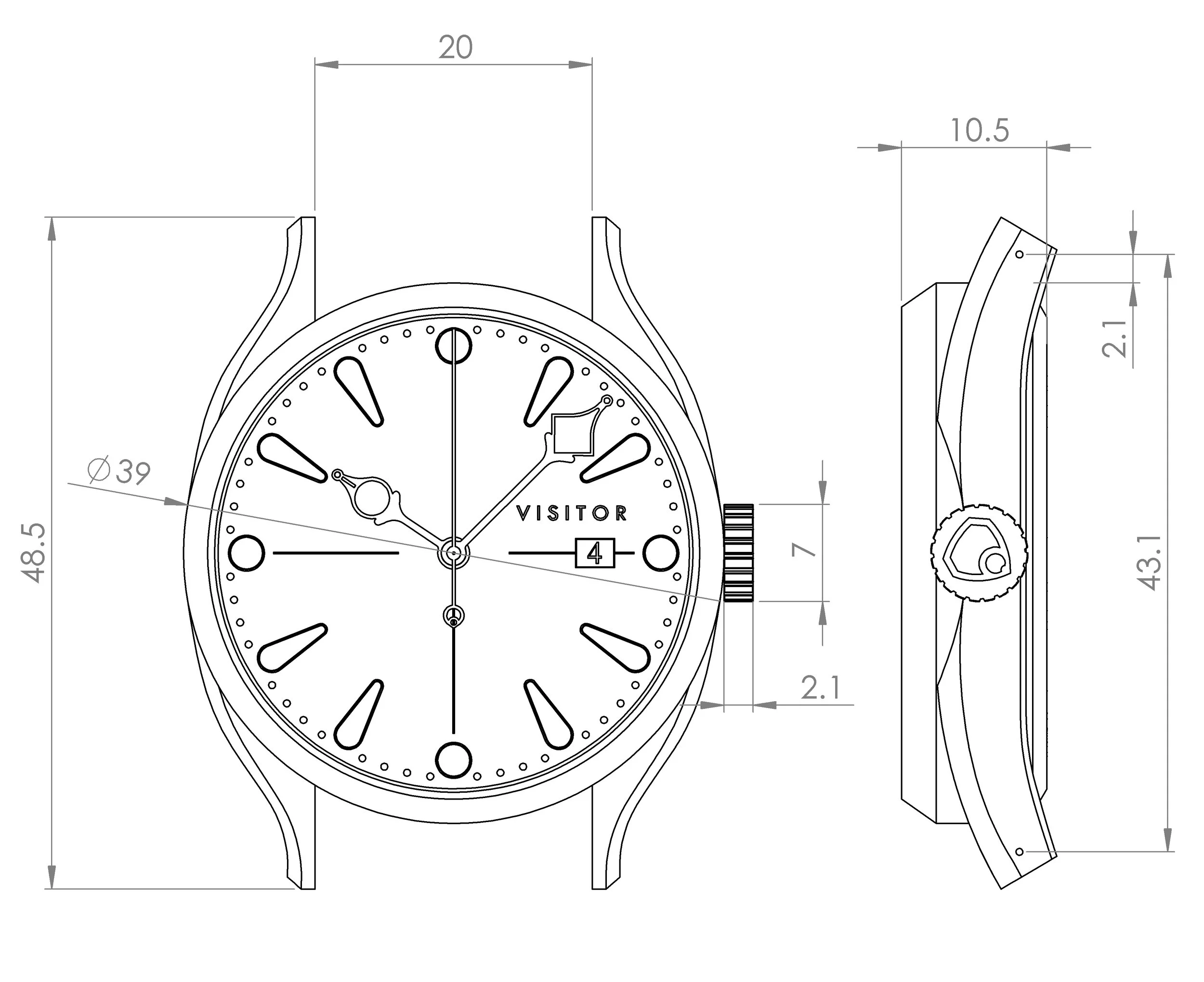 Linden — Visitor Watch Co.