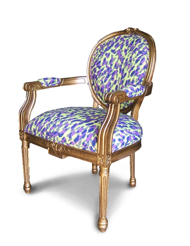 Louie Side Chair — DAVINCI Interior Design & Custom Furniture