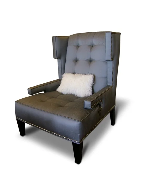 Tuxedo Chair — DAVINCI Interior Design & Custom Furniture