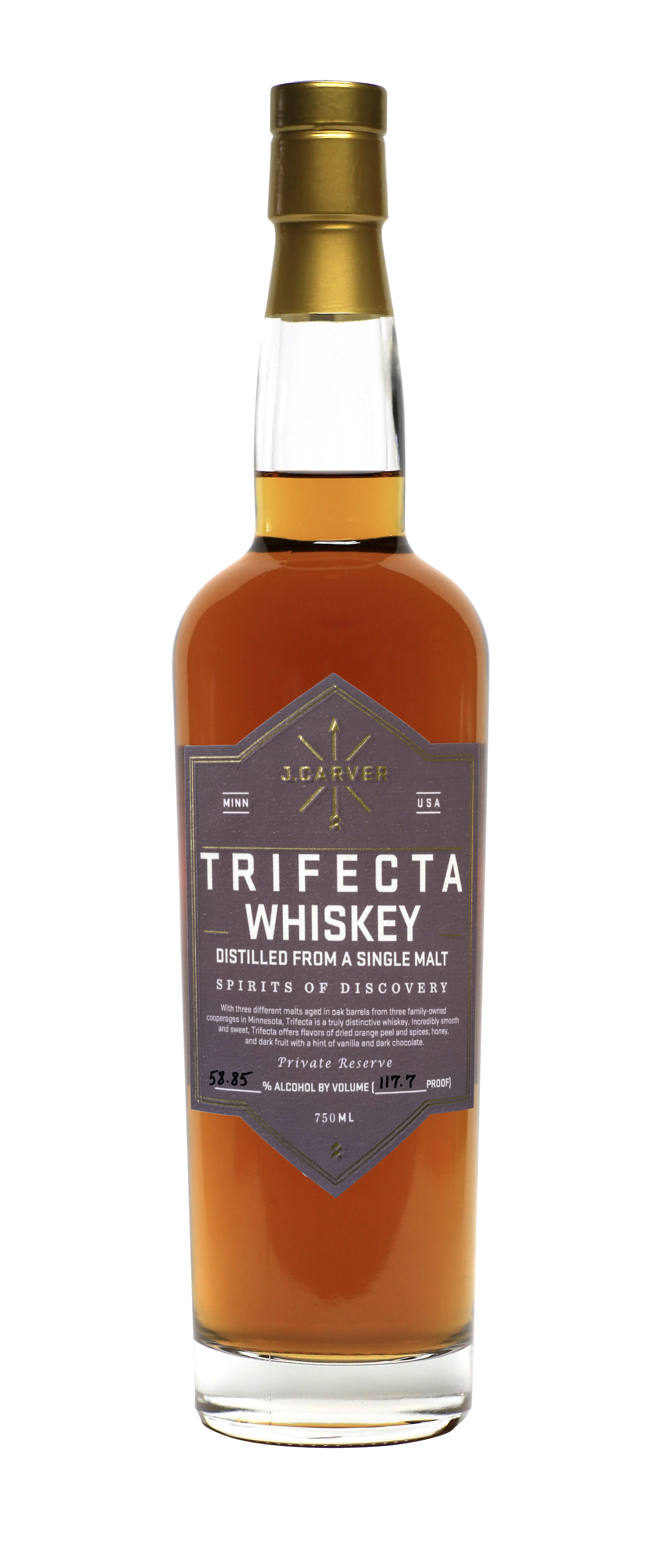 Single Malt Whiskeys — J. Carver Distillery