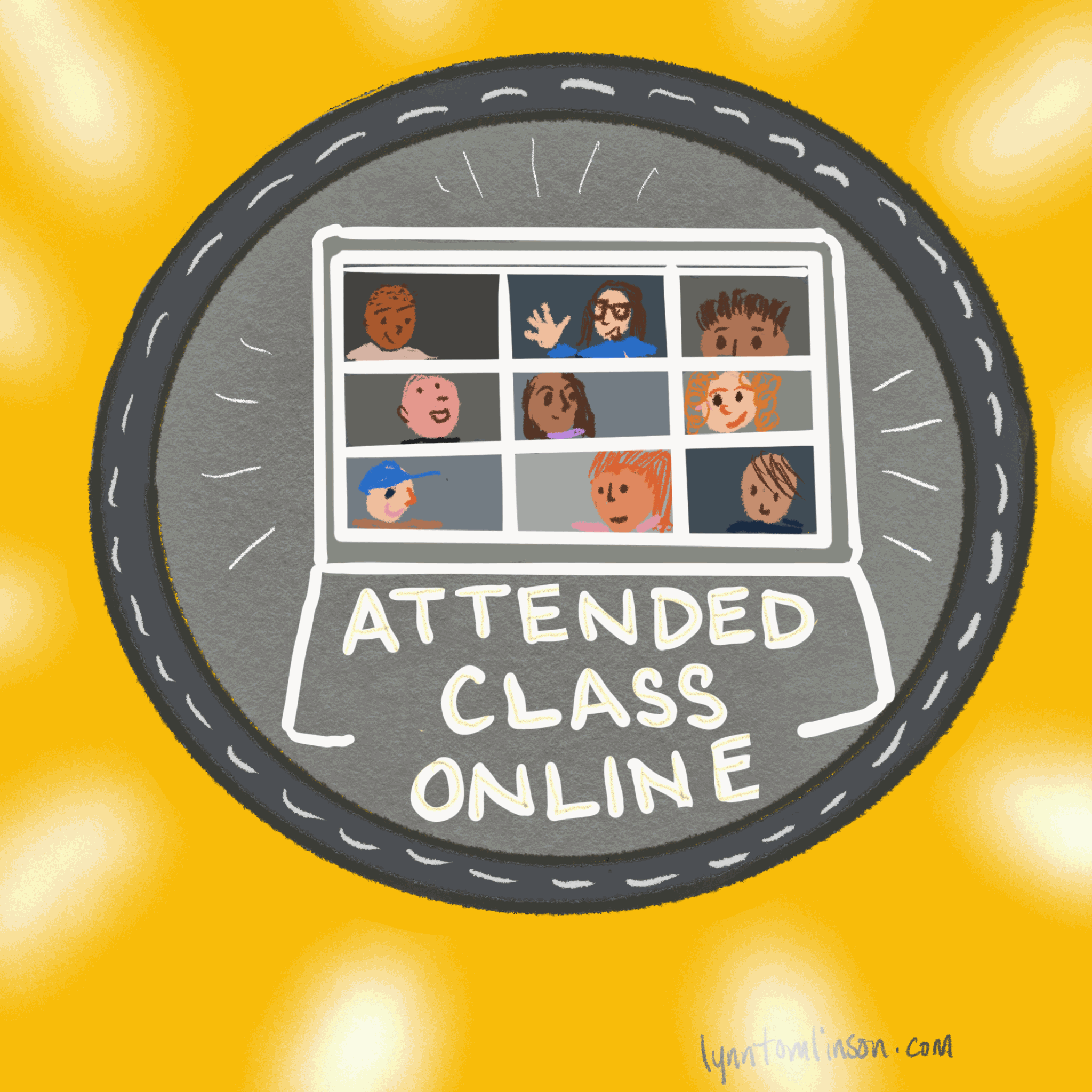 Quarantine Merit Badges — Lynn Tomlinson