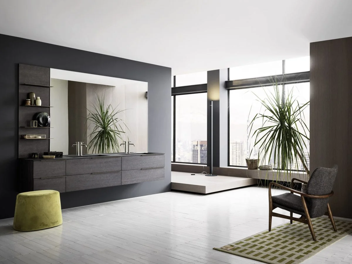 Italian Bathroom Vanity Lines — Teoria | Kitchen Remodeling New York ...