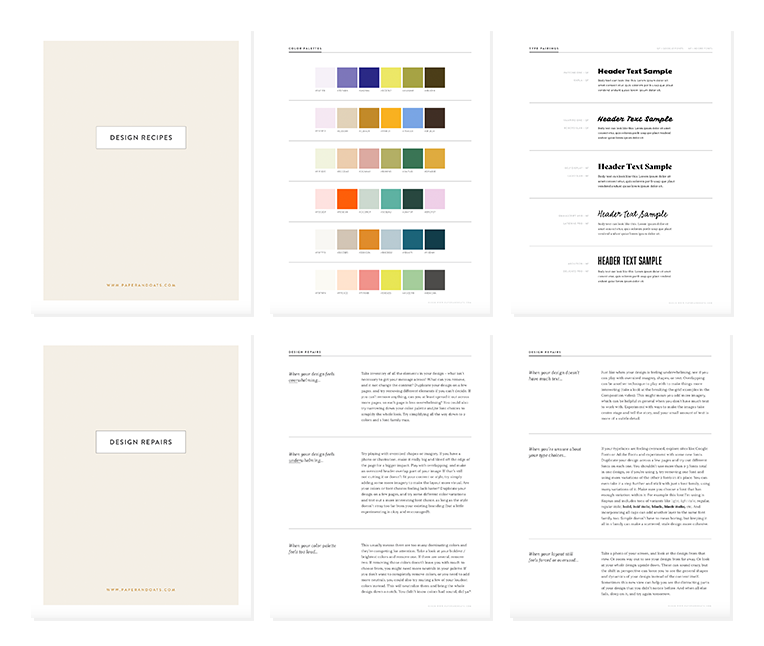 Design Foundations Mini-Class — Paper + Oats