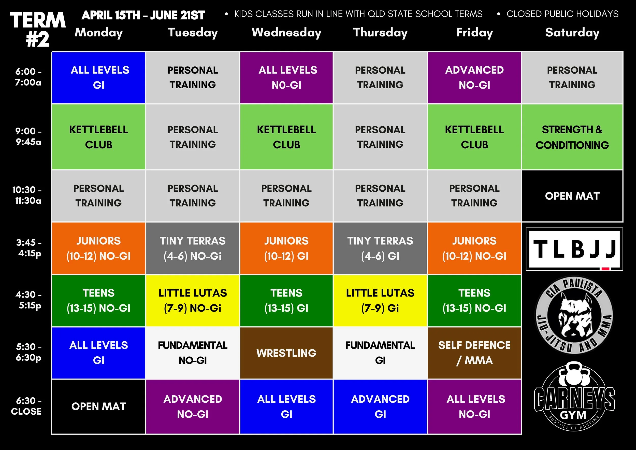 Class Info — Terra Luta BJJ