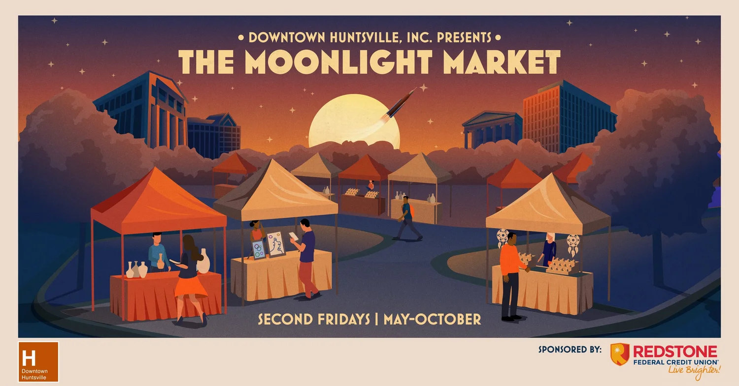 The Moonlight Market — Downtown Huntsville