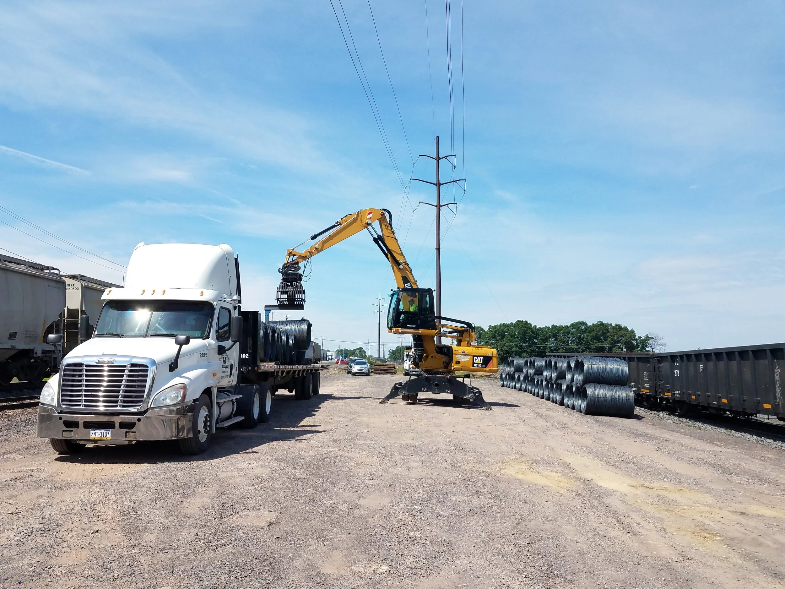 West Hazelton — Reading Blue Mountain & Northern Railroad