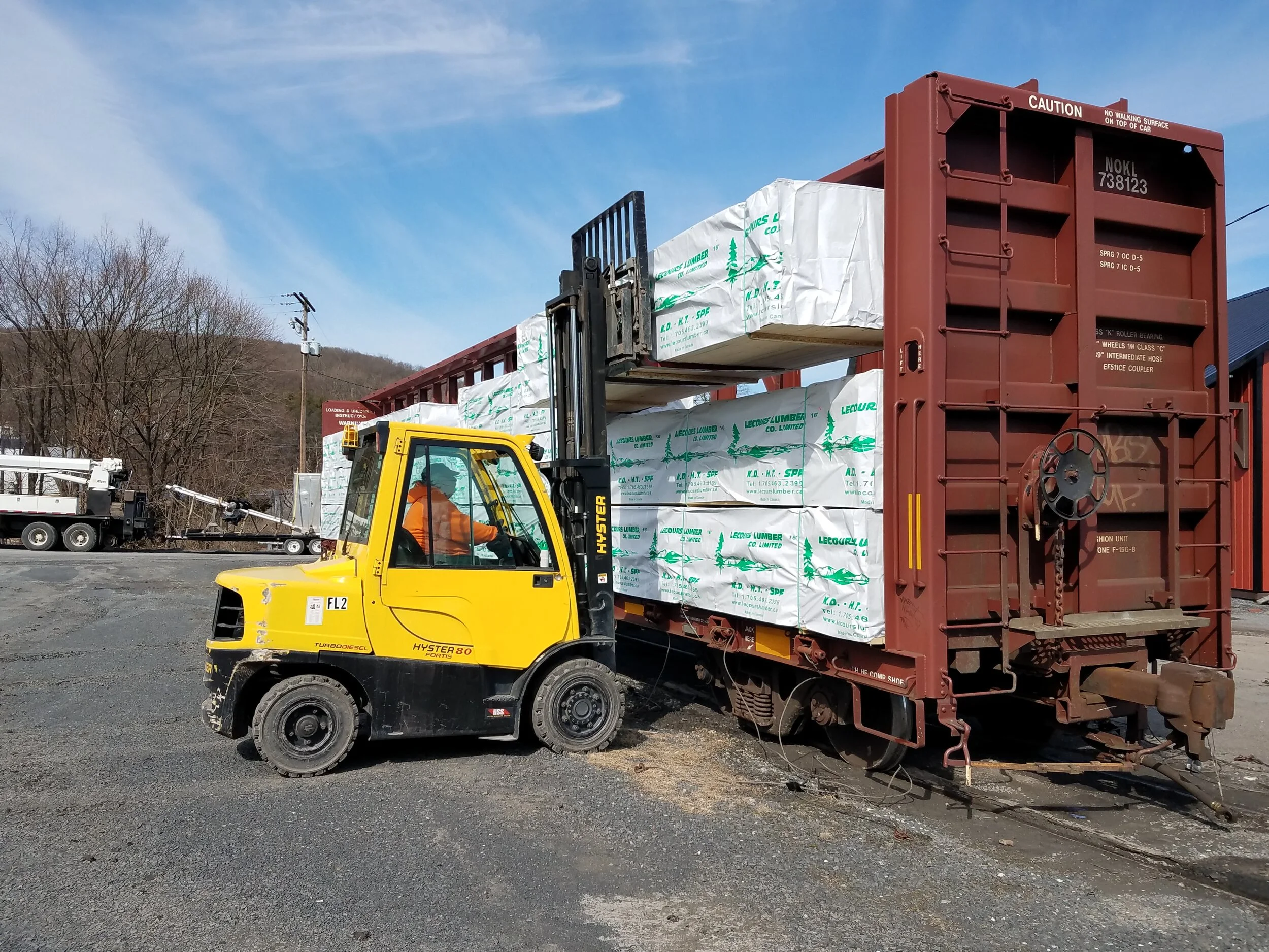 Transload — Reading Blue Mountain & Northern Railroad