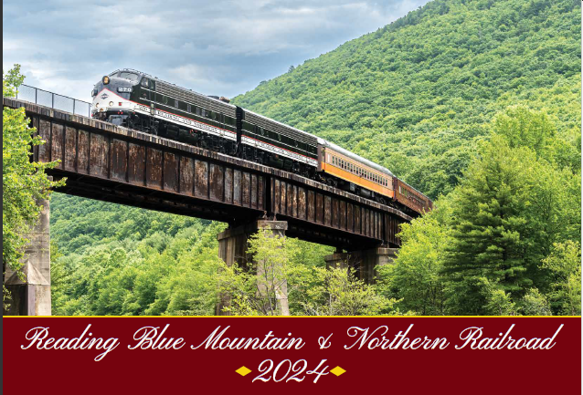Calendar Sales — Reading Blue Mountain & Northern Railroad