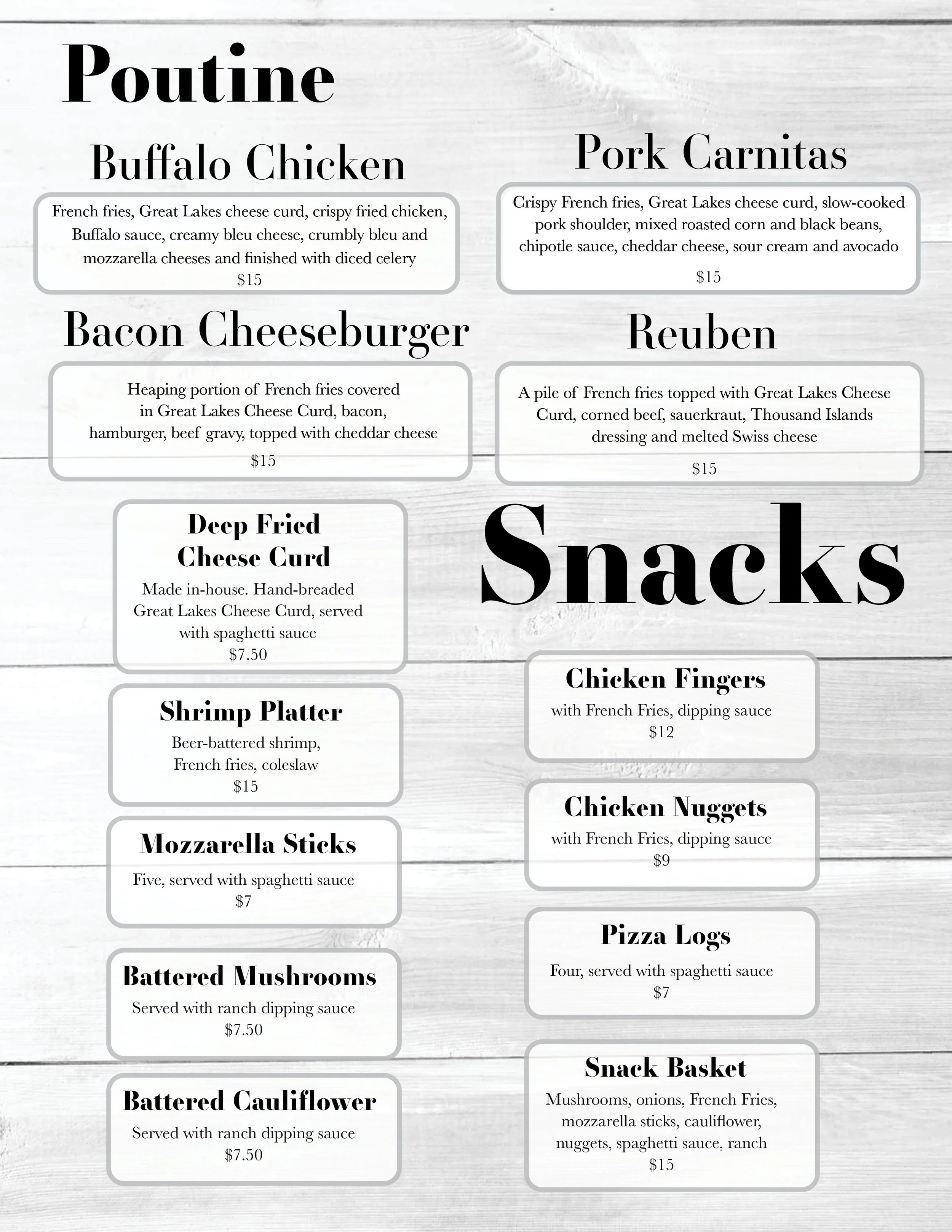 Lunch & Dinner — Gram's Diner