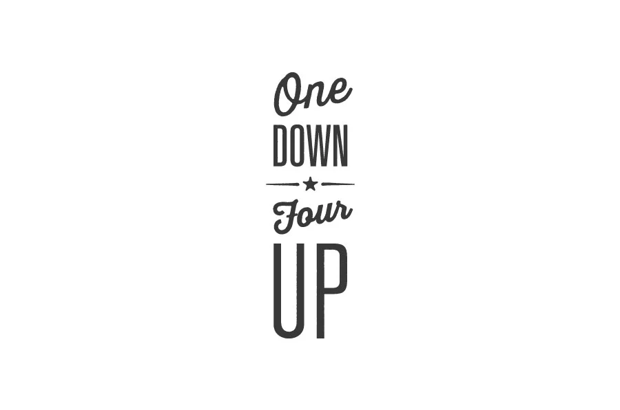 SHOP — One Down Four Up