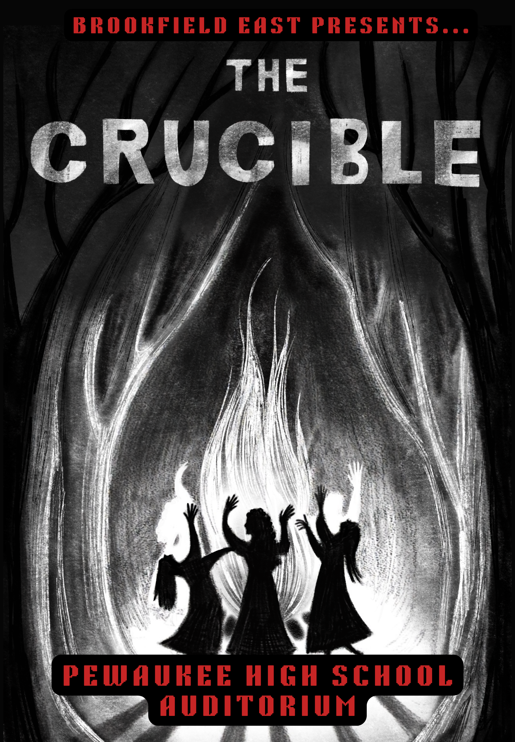 Brookfield East Drama Presents The Crucible — Sharon Lynne Wilson ...