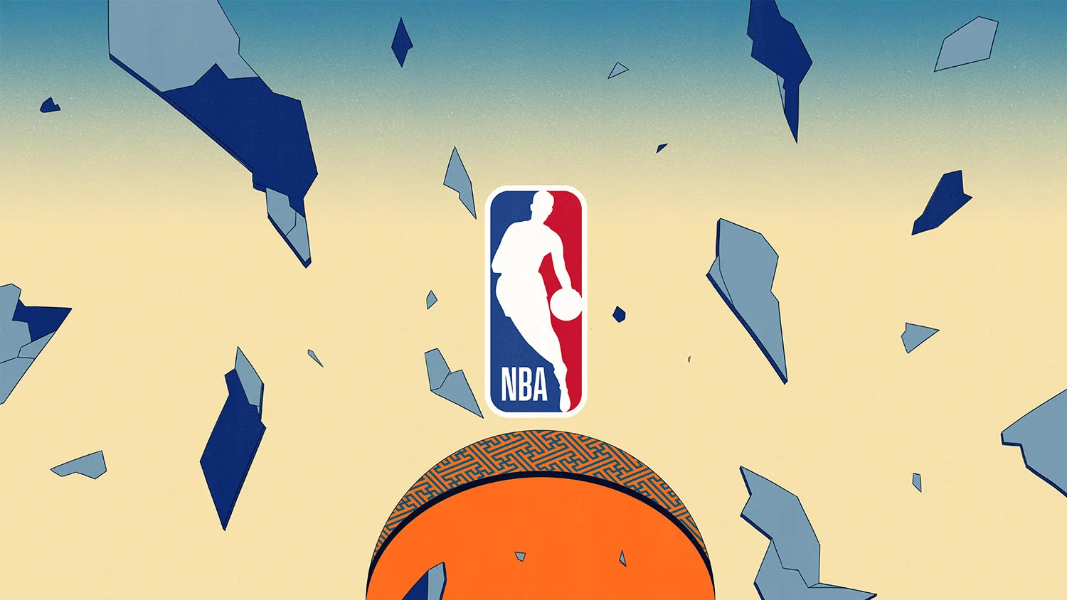 Enjoy the NBA Asia Animation for NBA | Custom Illustrations - Andrew Archer