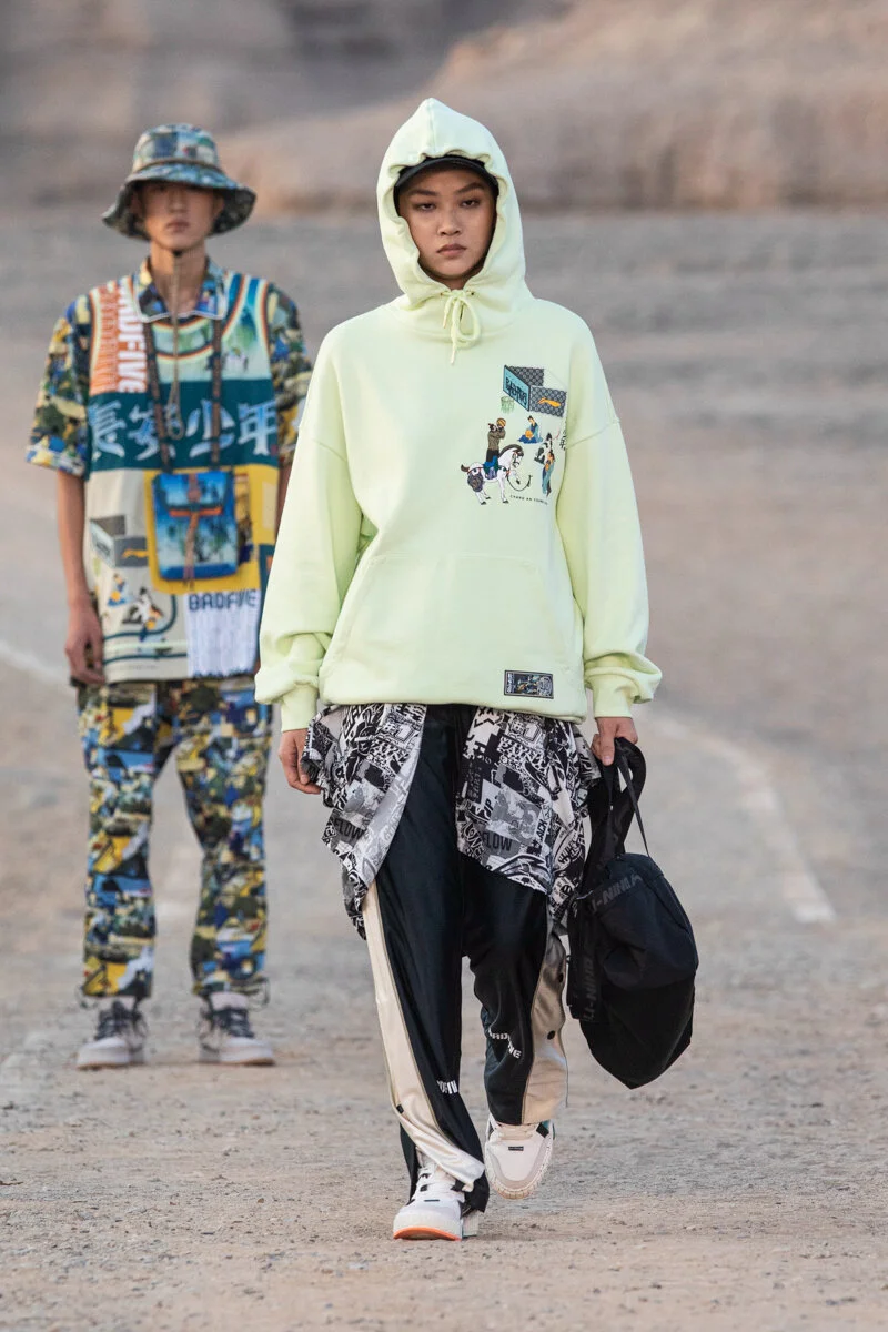 Li Ning Bad5 Collaboration Artwork | Custom Illustrations - Andrew Archer