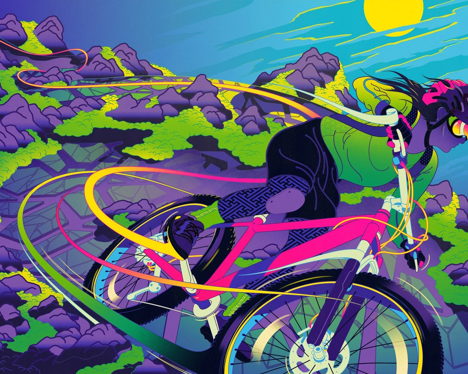 Bicycle Artworks | Custom Cycling Illustrations - Andrew Archer