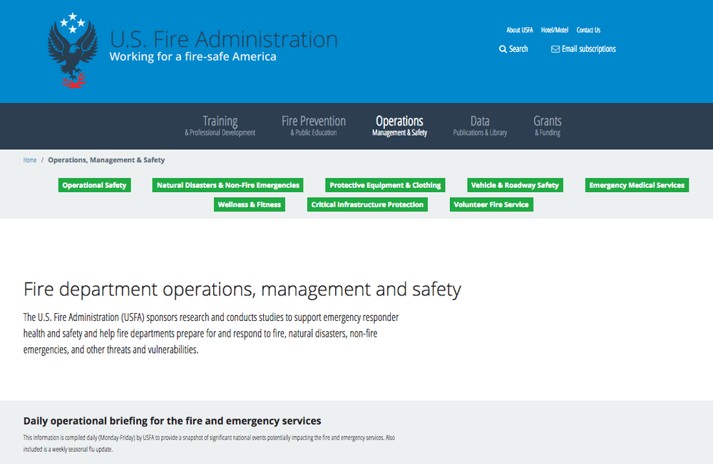 USFA Fire Department Operations, Management, Safety — Hawaii Wildfire ...