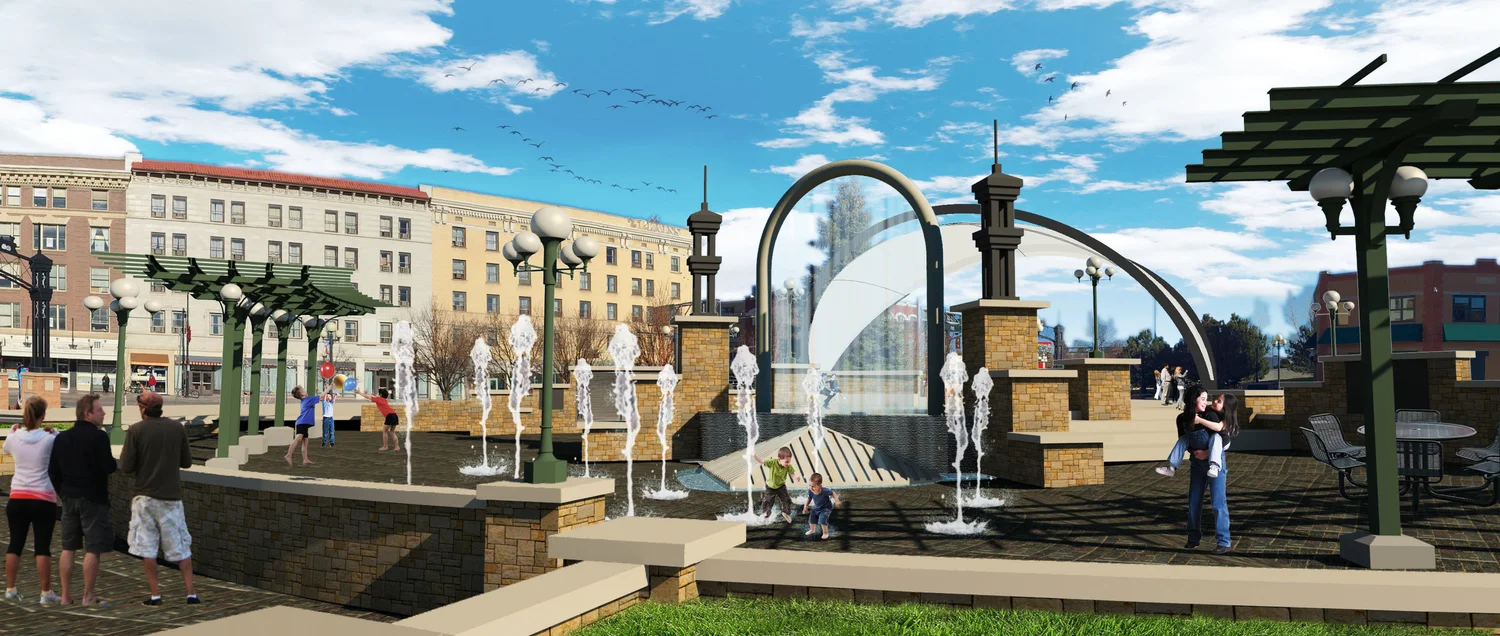 Depot Water Feature — Stasis Design, P.C.