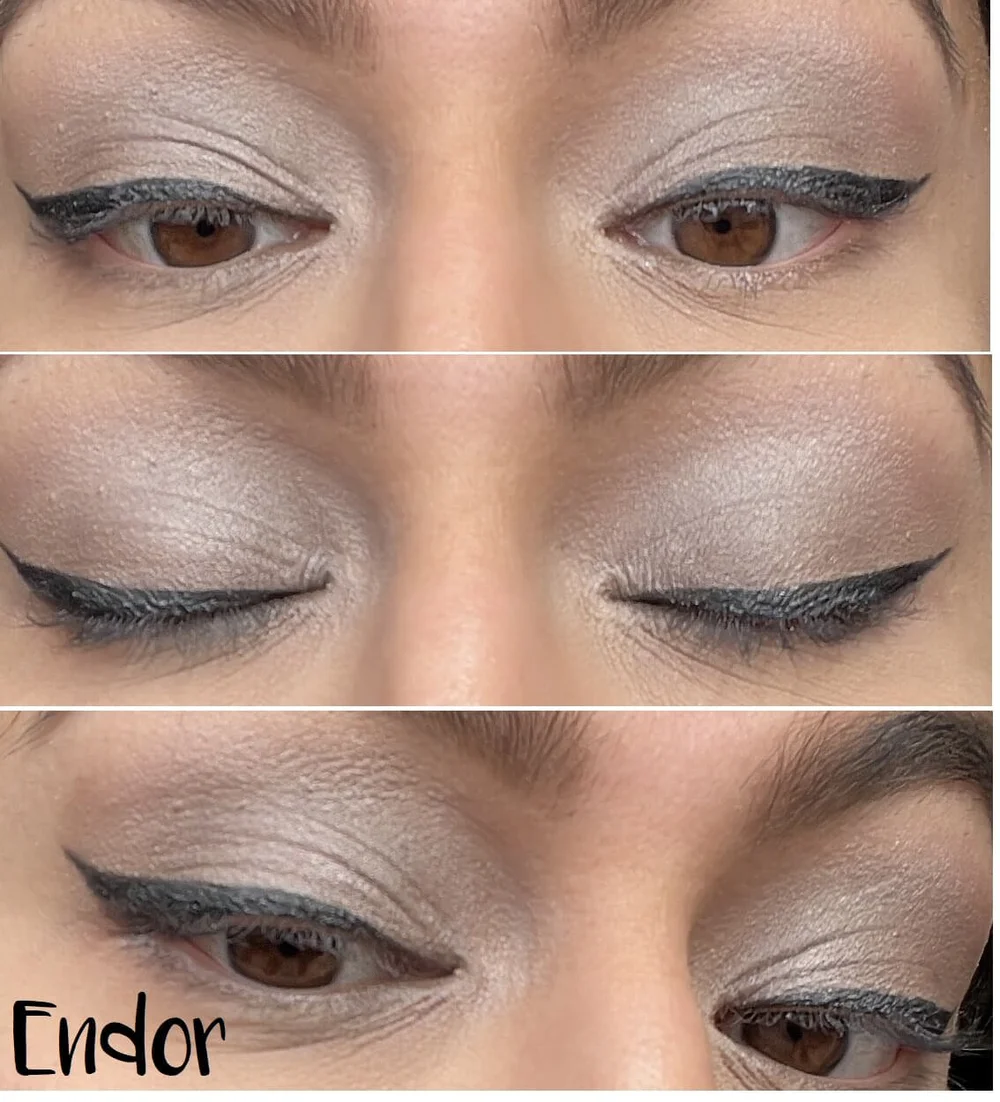 Grey Eye Makeup