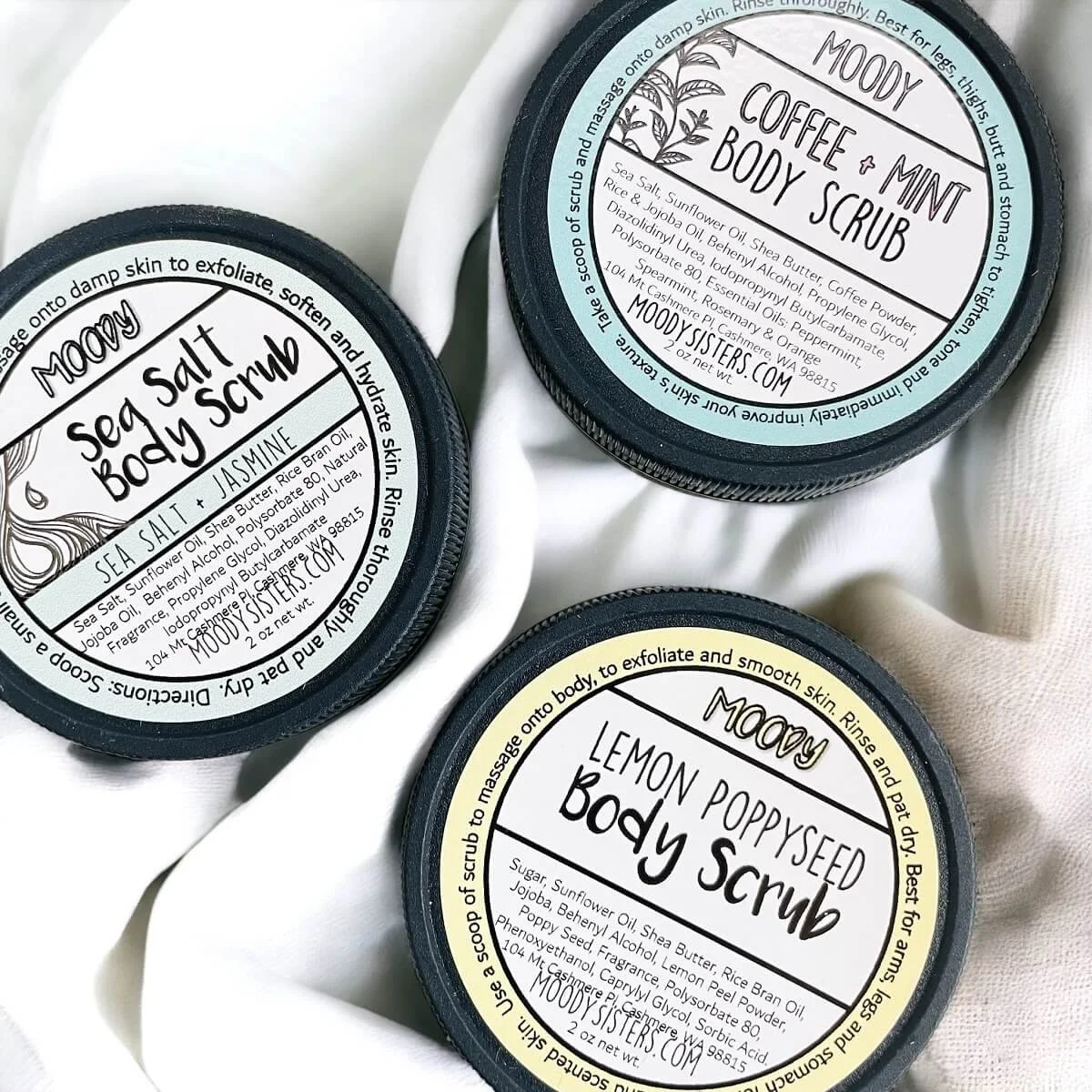 Body Scrubs — Moody Sisters Skincare