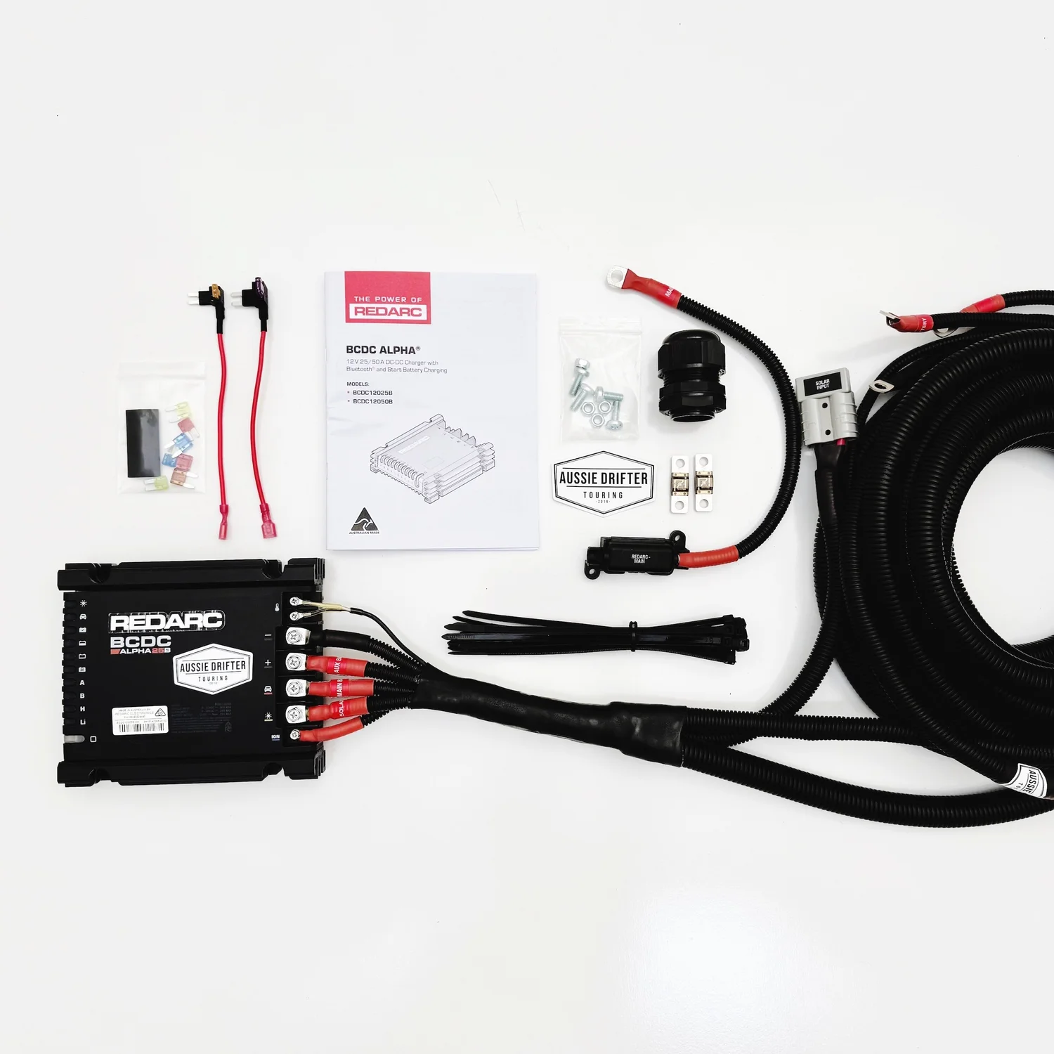 Universal Kits — AUSSIE DRIFTER TOURING-Prewired REDARC DIY dual ...