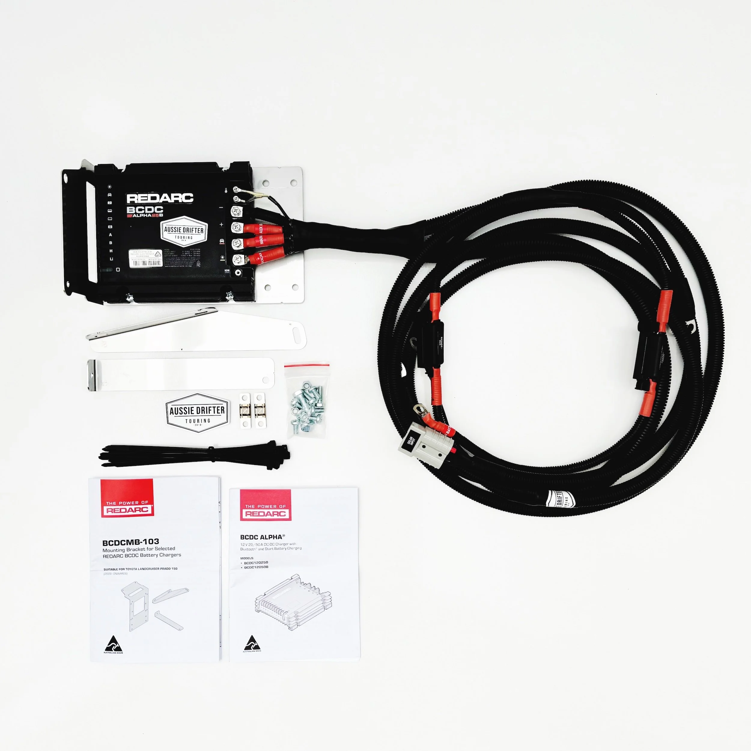 AUSSIE DRIFTER TOURING-Prewired REDARC DIY dual battery Kits