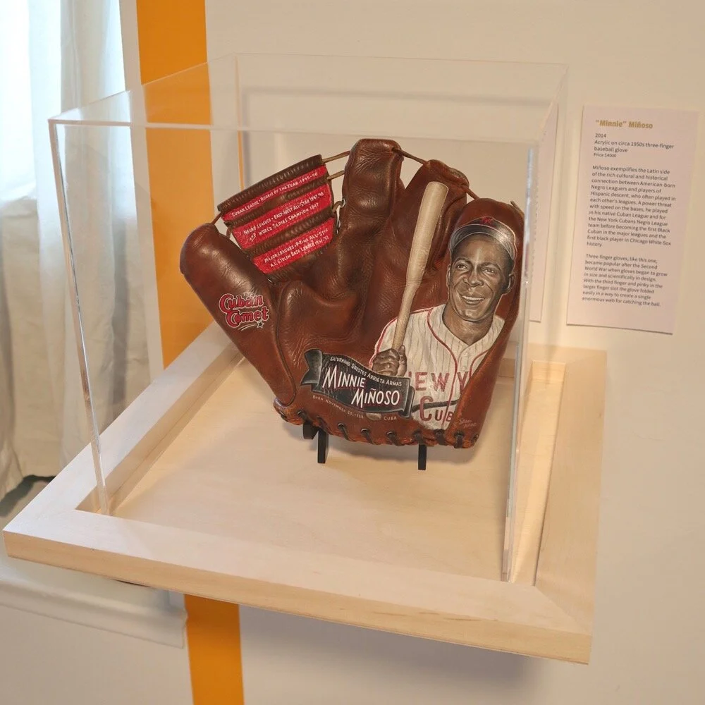 Discovering the Game That Was Exhibit — Sean Kane Baseball Art ...