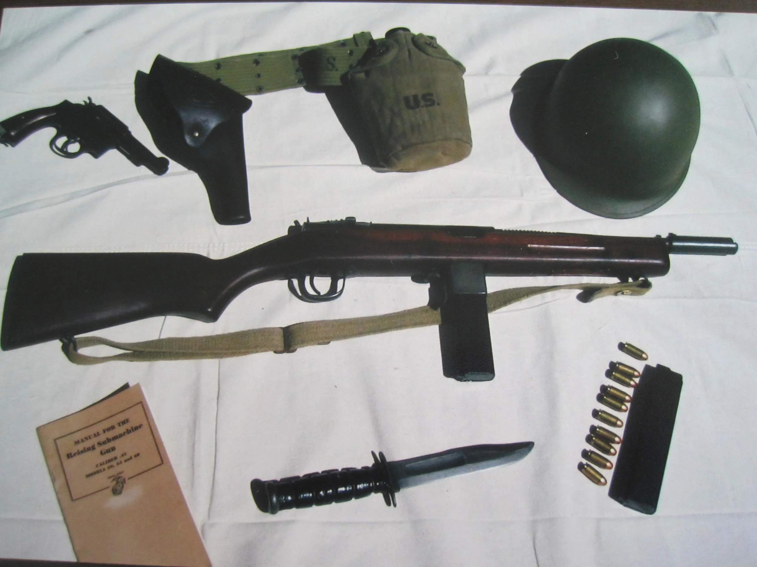 The U.S. .45 Model 50 and 55 Reising Submachine Gun and Model 60 ...