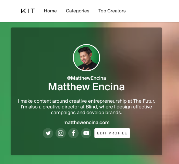 RESOURCES — MATTHEW ENCINA