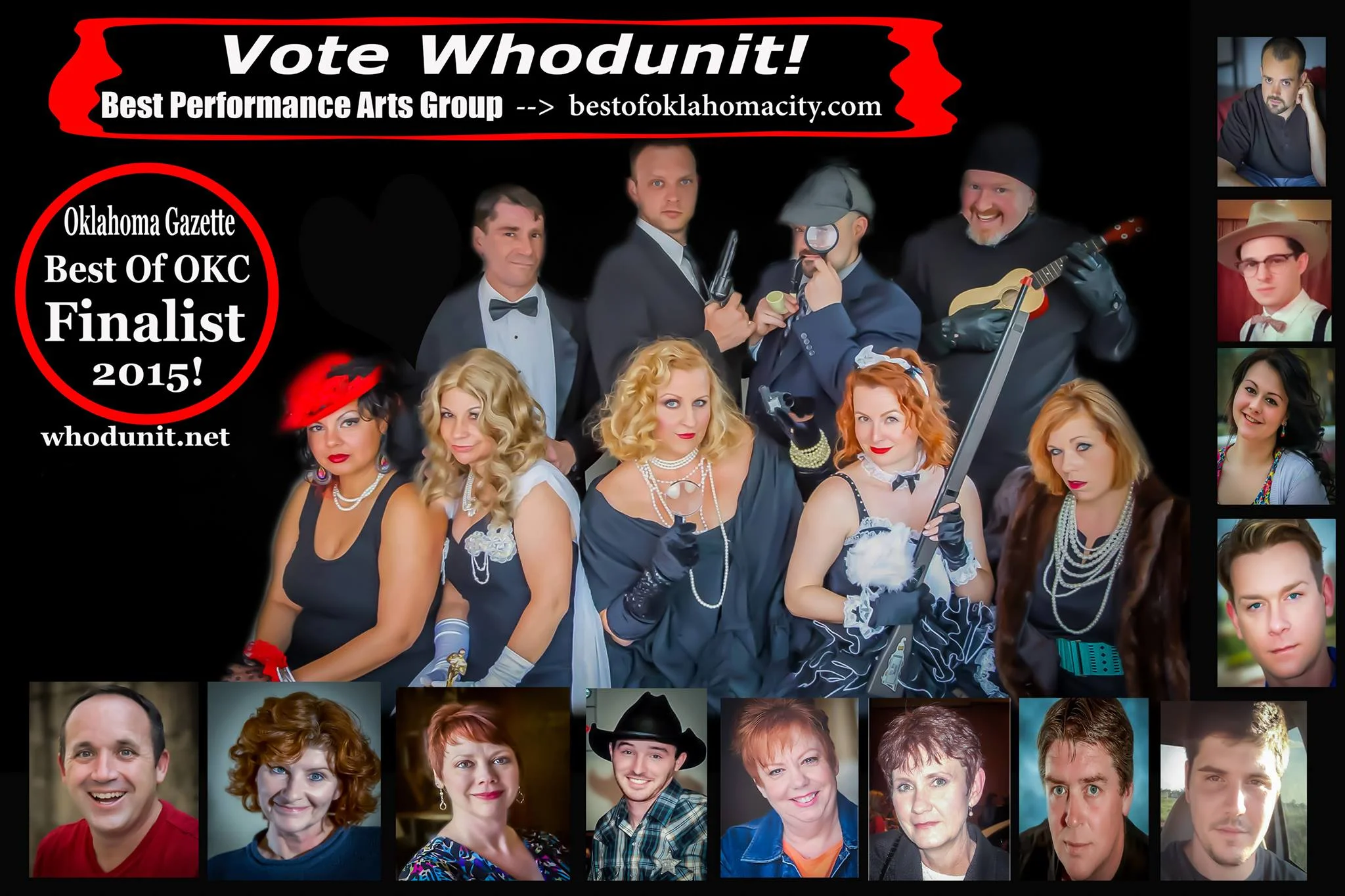 Whodunit Dinner Theater voted OKC's BEST Interactive Comedy Murder ...