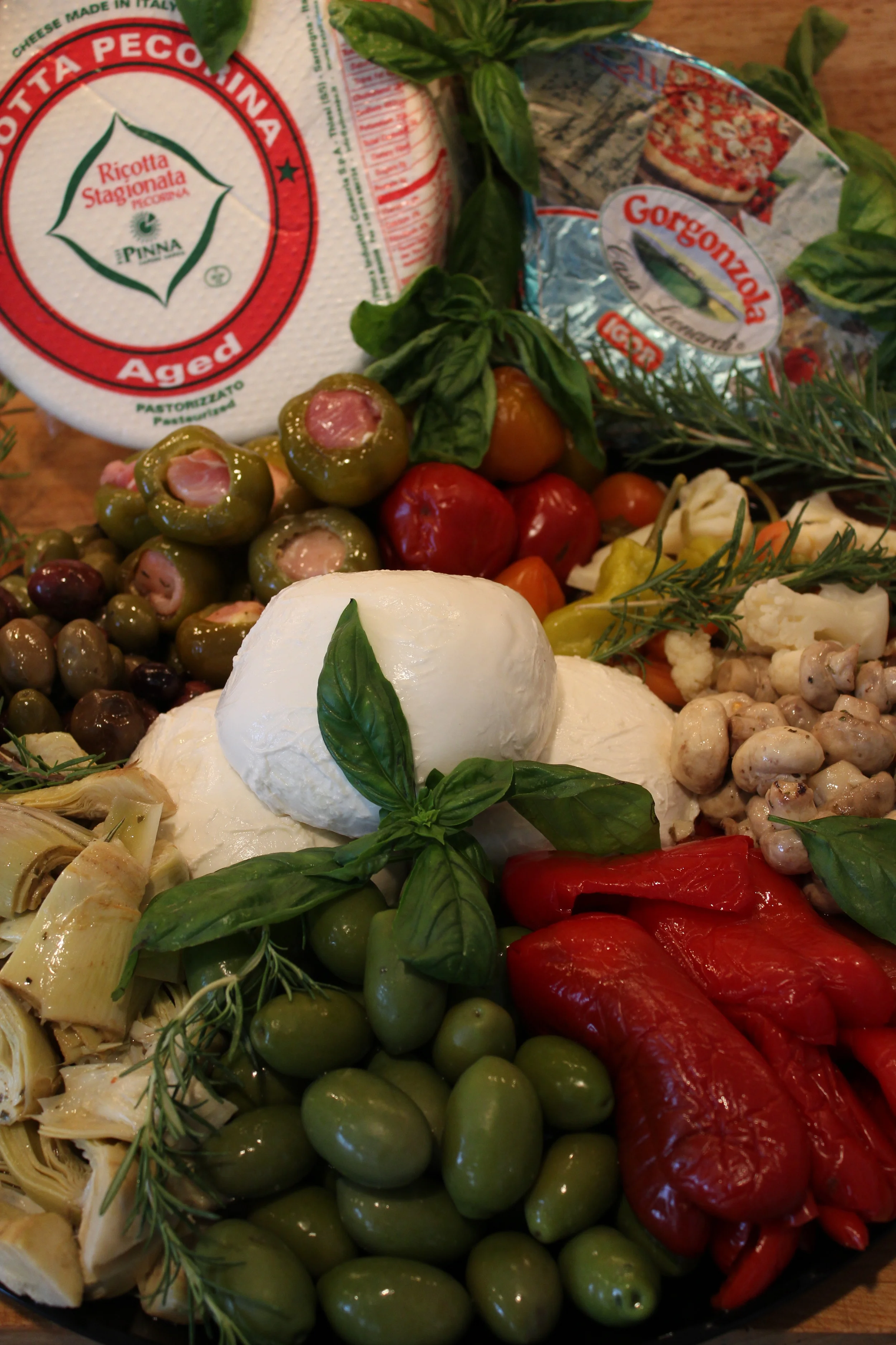 A Traditional Italian Food Market