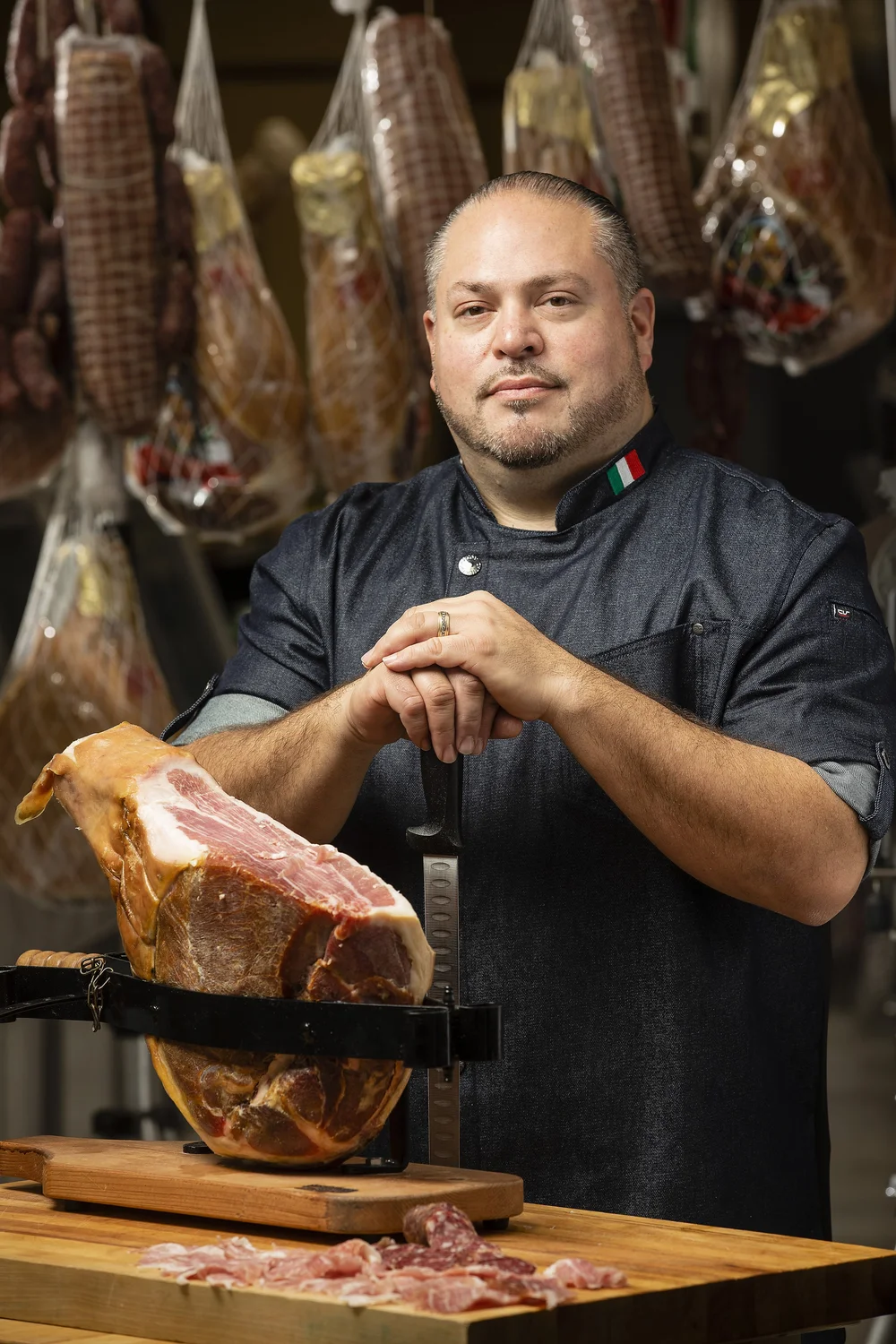A Traditional Italian Food Market