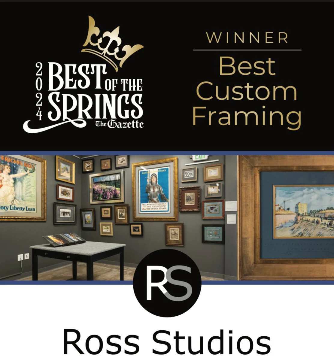 Ross Studios | Colorado Springs Best Art Framing