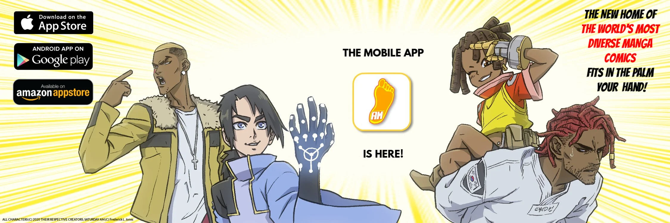 Saturday AM - diverse manga comics