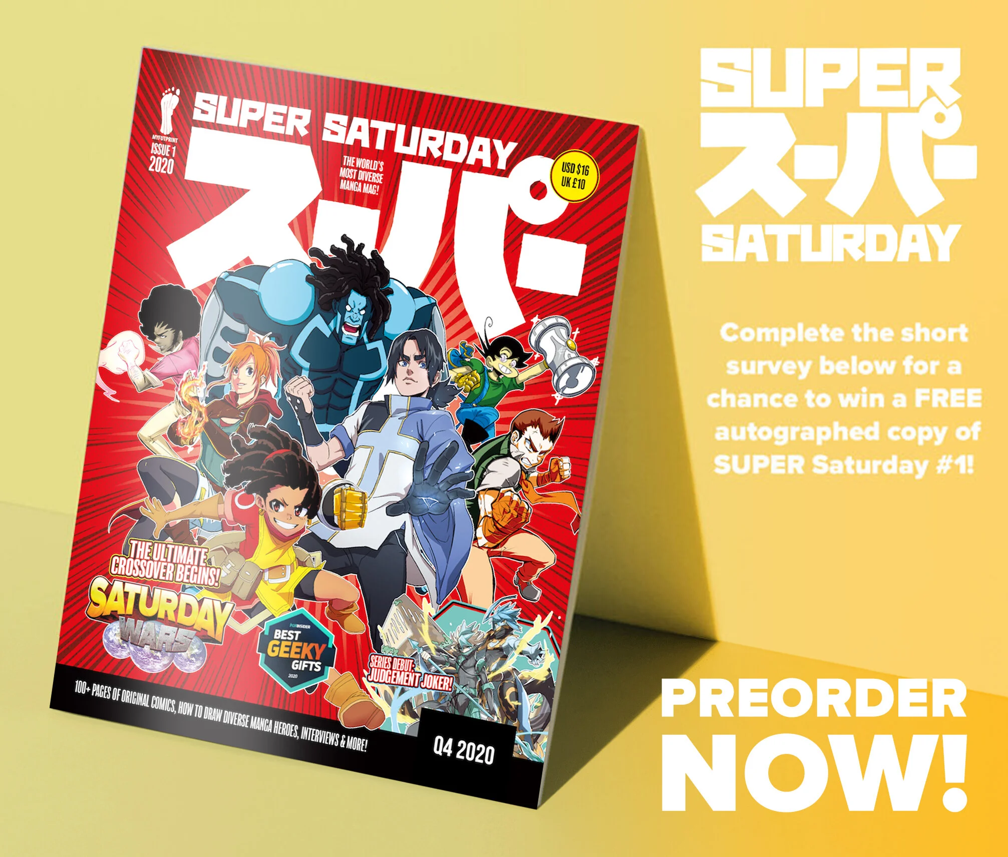 Saturday AM - diverse manga comics