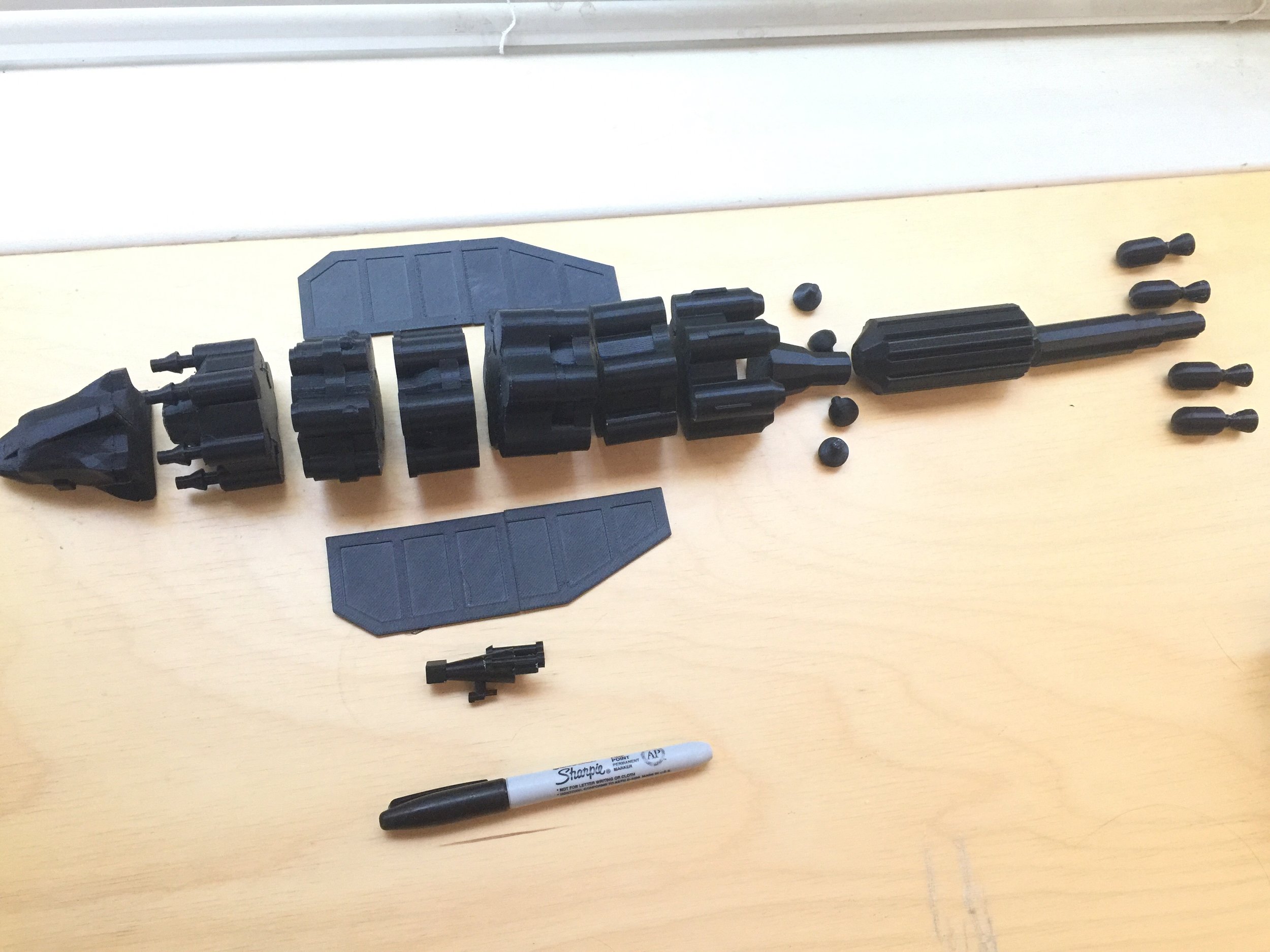 3D Printed Spaceships — cuddleburrito