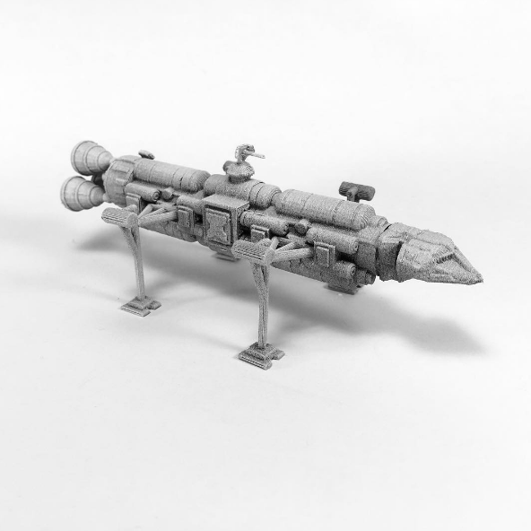 3D Printed Spaceships — cuddleburrito