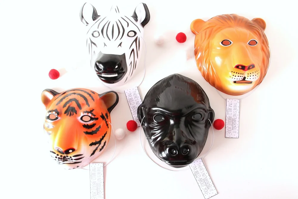 ANIMAL MASK VALENTINES — And We Play