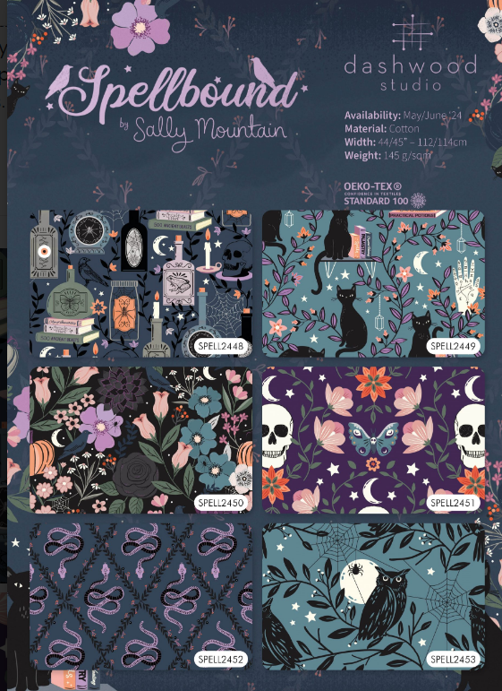 Spellbound by Sally Mountain for Dashwood Studio — Rocking Chair Quilts