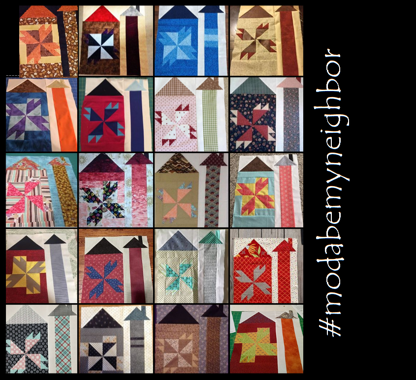 BE MY NEIGHBOR QUILT -A- LONG #MODABEMYNEIGHBOR — Rocking Chair Quilts