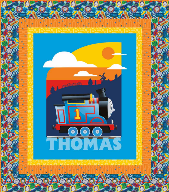 Thomas Panel Quilt Pattern Free Digital Download — Rocking Chair Quilts