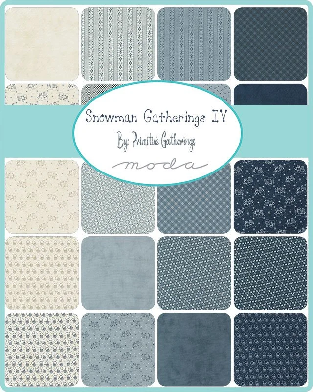 Snowman Gatherings IV by Primitive Gatherings for Moda Fabrics ...