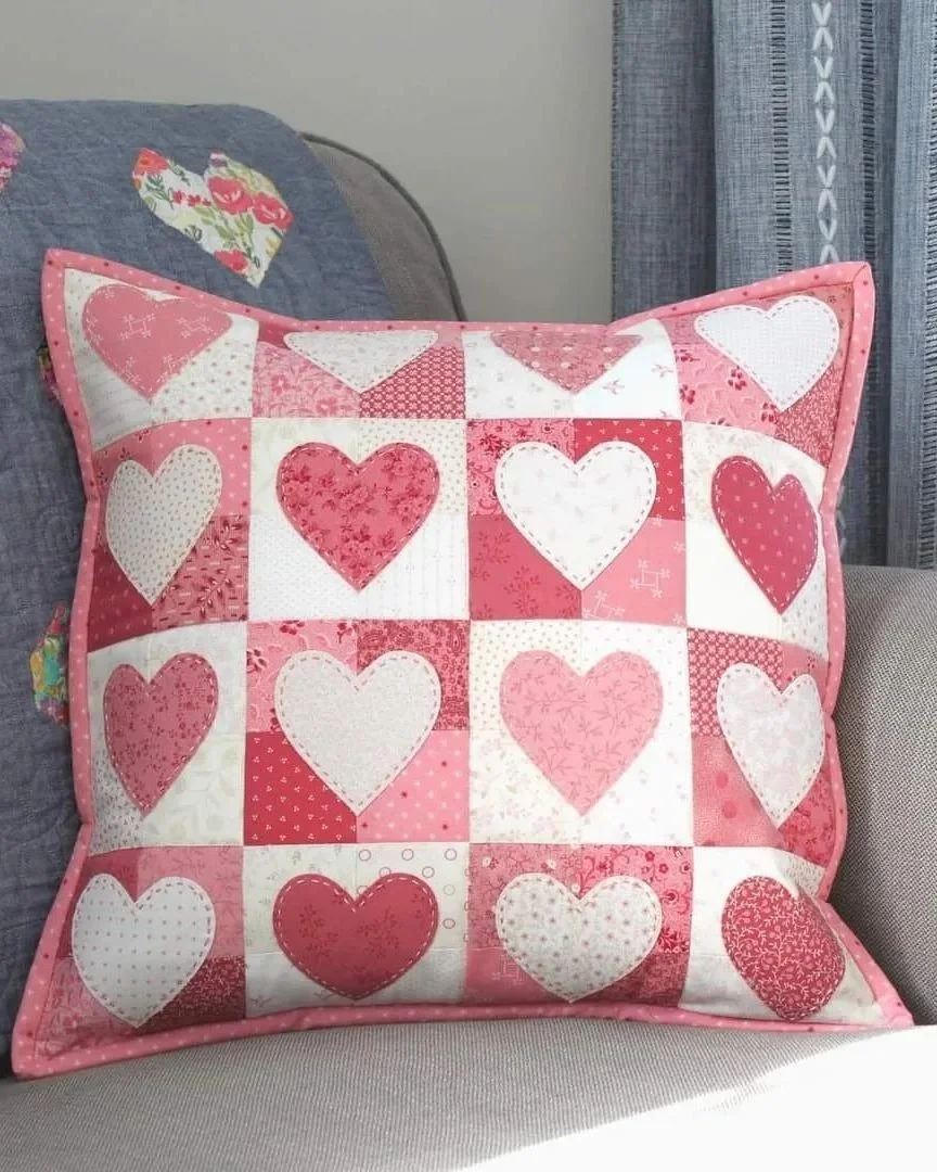 Candy Hearts Pattern • Free Digital Download — Rocking Chair Quilts