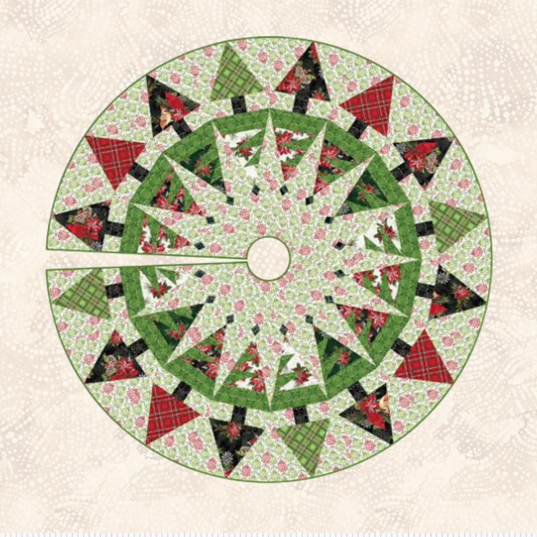 Pines and Twine Tree Skirt Pattern • Free Digital Download — Rocking ...