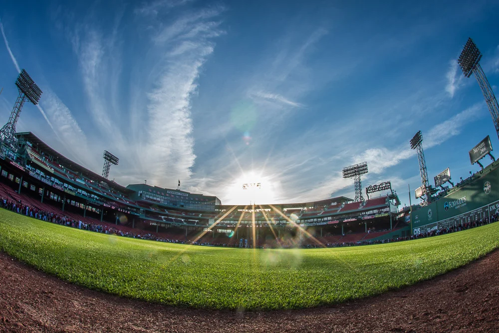 Fenway Park Sunset