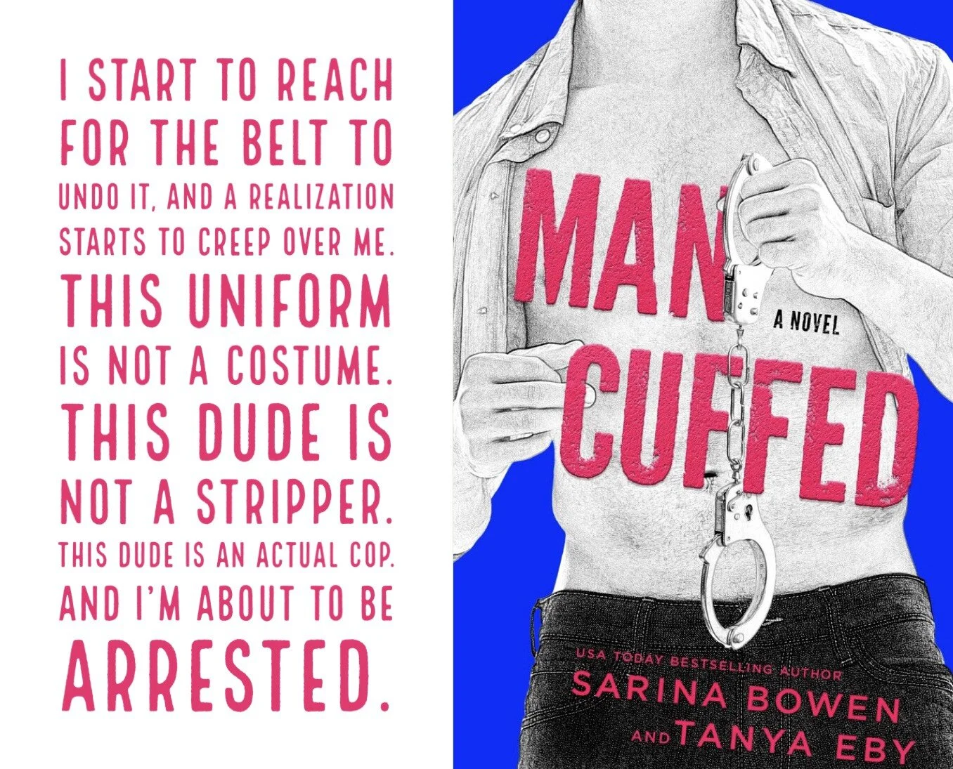 Man Cuffed Promo Assets — Sarina Bowen
