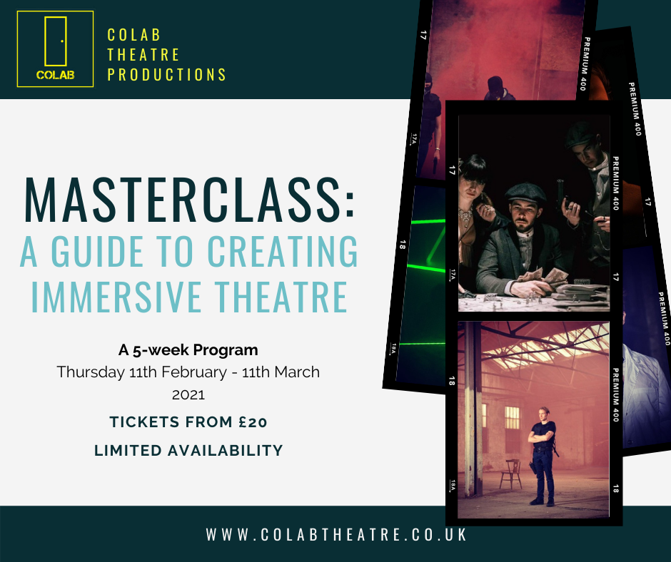Masterclass — COLAB Theatre - Immersive Theatre - Action Theatre