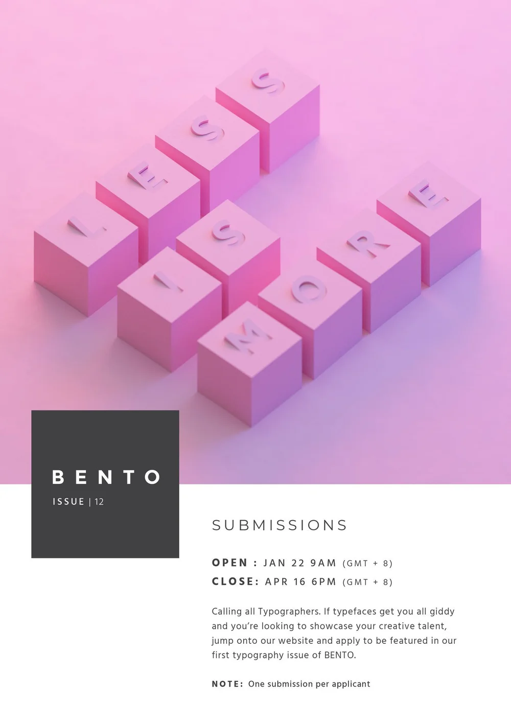 Bento Mag Issue 12 - Submissions are now open! — Propel Youth Arts WA