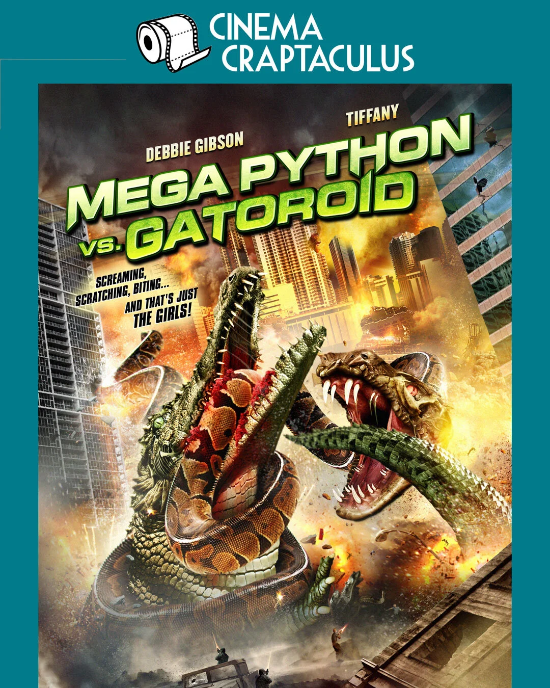 Mega Python Vs Gatoroid Poster